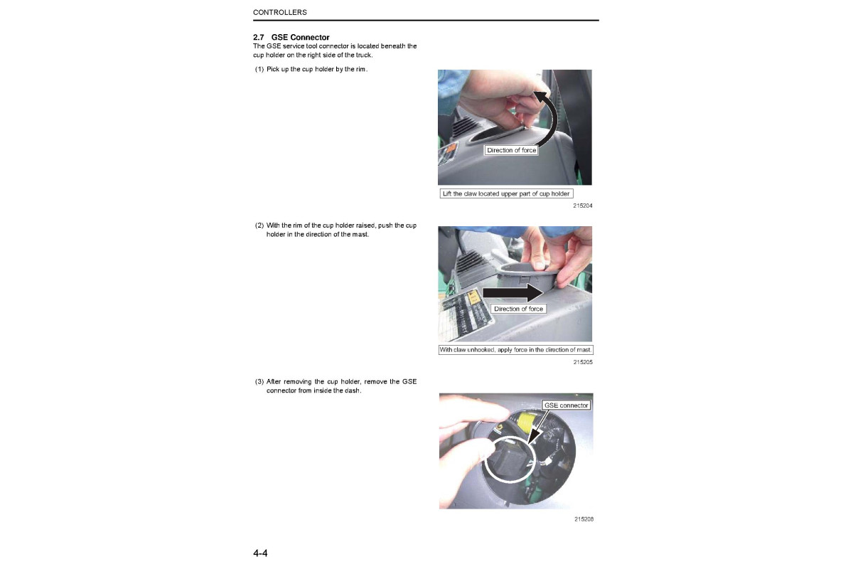 Caterpillar DP40N, DP45N, DP50CN, DP50N, DP55N, GP40N, GP45N, GP50CN ...